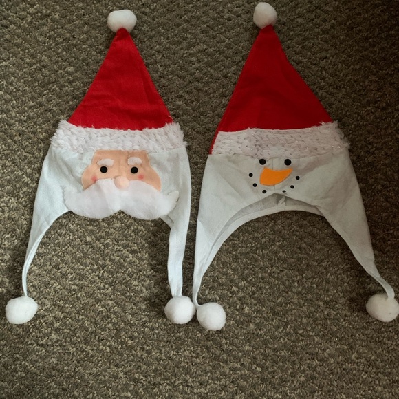 Other | Santa Claus Snowman Hat Bundle | Poshmark